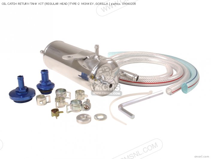 09040205: Oil Catch Return Tank Kit (regular Head )type-2 Monkey ...