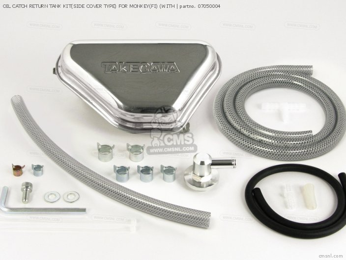 07050004: Oil Catch Return Tank Kit(side Cover Type) For Monkey(fi ...