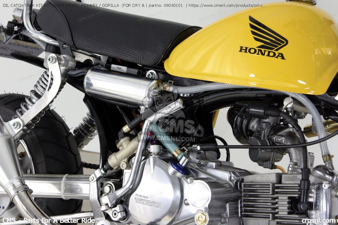 09040101: OIL CATCH TANK KIT KIT(SUPER HEAD) MONKEY / GORILLA (FOR DRY ...