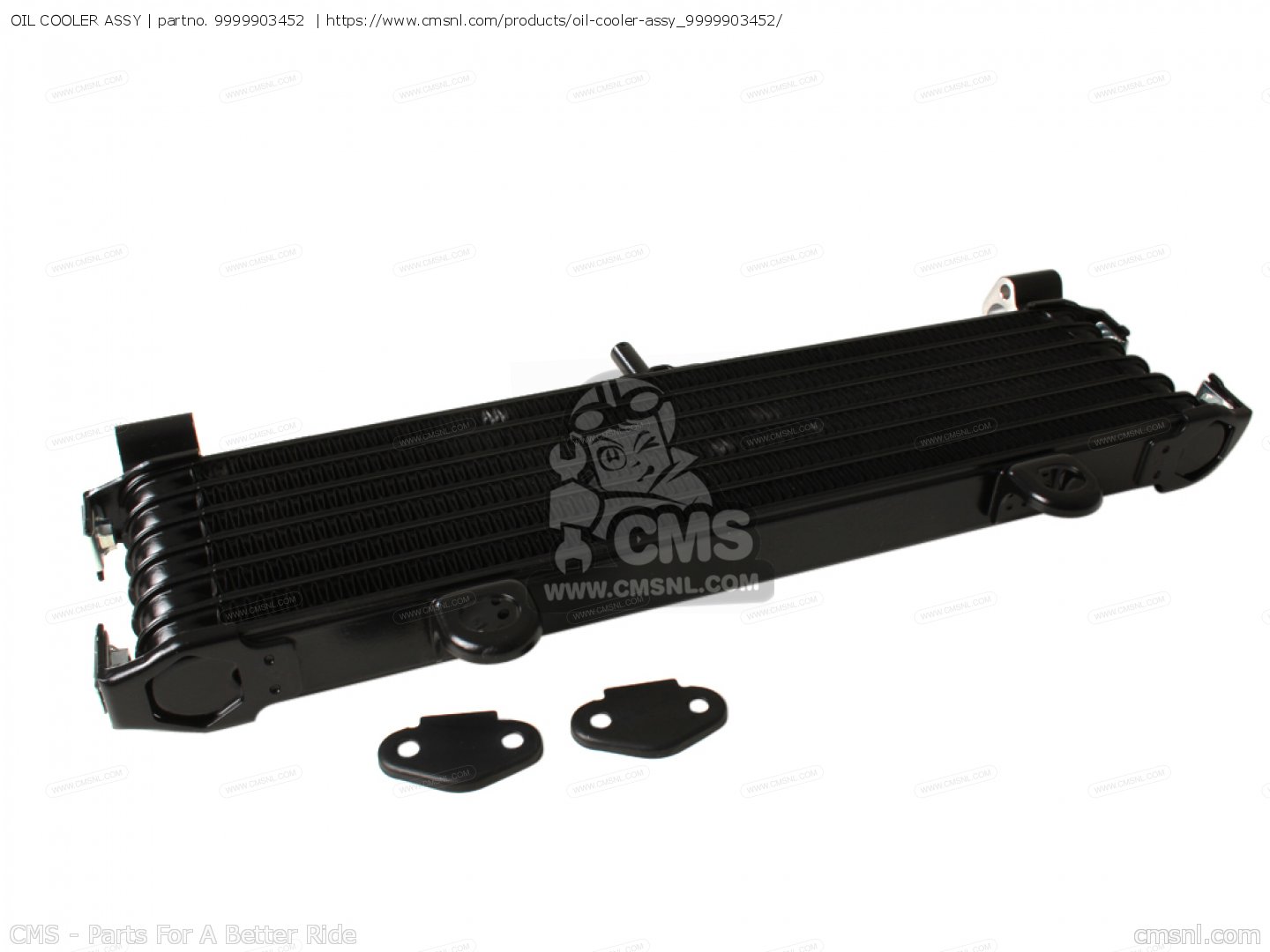 9999903452: Oil Cooler Assy Yamaha - buy the 99999-03452 at CMSNL