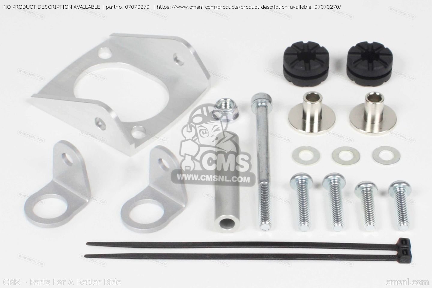 07070270: Oil Cooler Bracket Takegawa - buy the 07-07-0270 at CMSNL