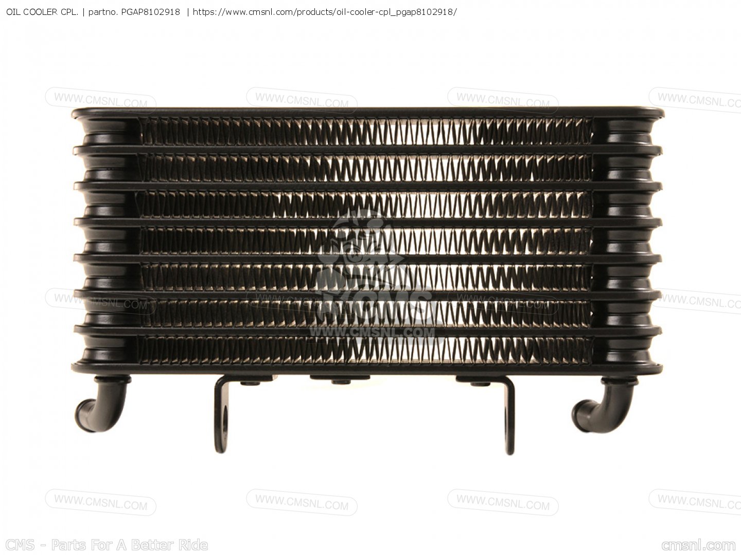 PGAP8102918: OIL COOLER CPL. Piaggio Group - buy the PGAP8102918 at CMSNL