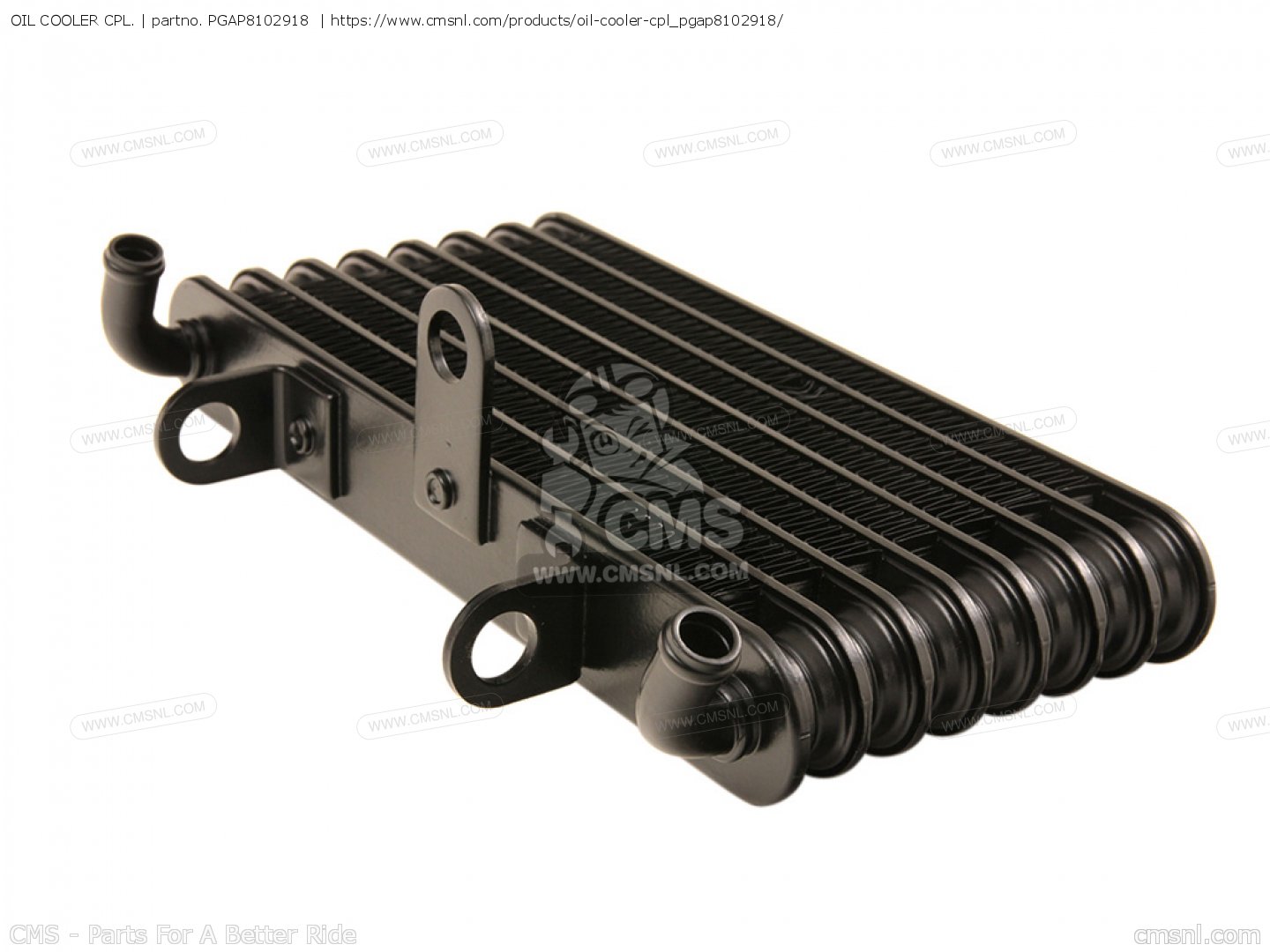 PGAP8102918: OIL COOLER CPL. Piaggio Group - buy the PGAP8102918 at CMSNL
