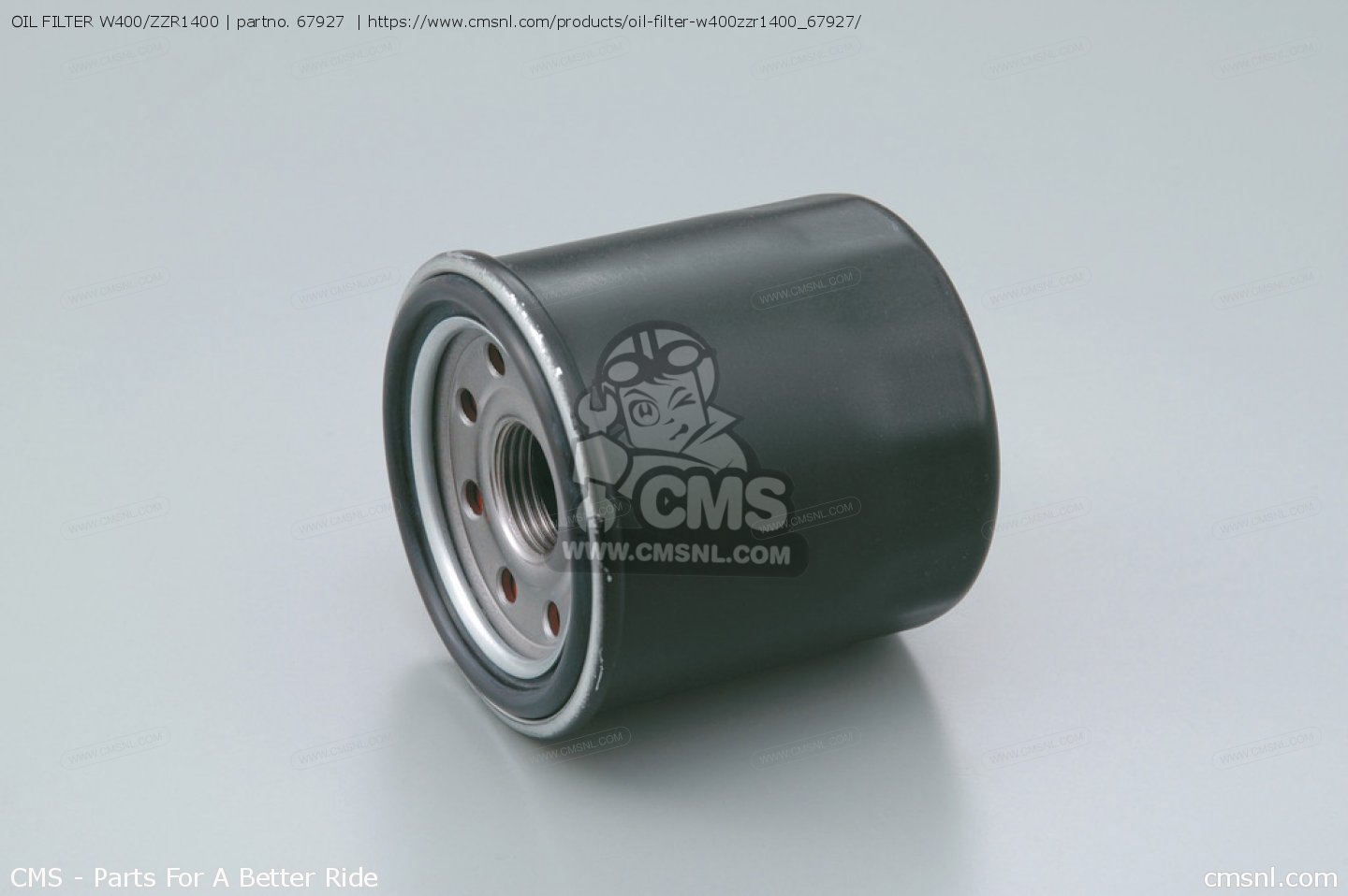 67927: OIL FILTER W400/ZZR1400 Daytona - buy the 67927 at CMSNL