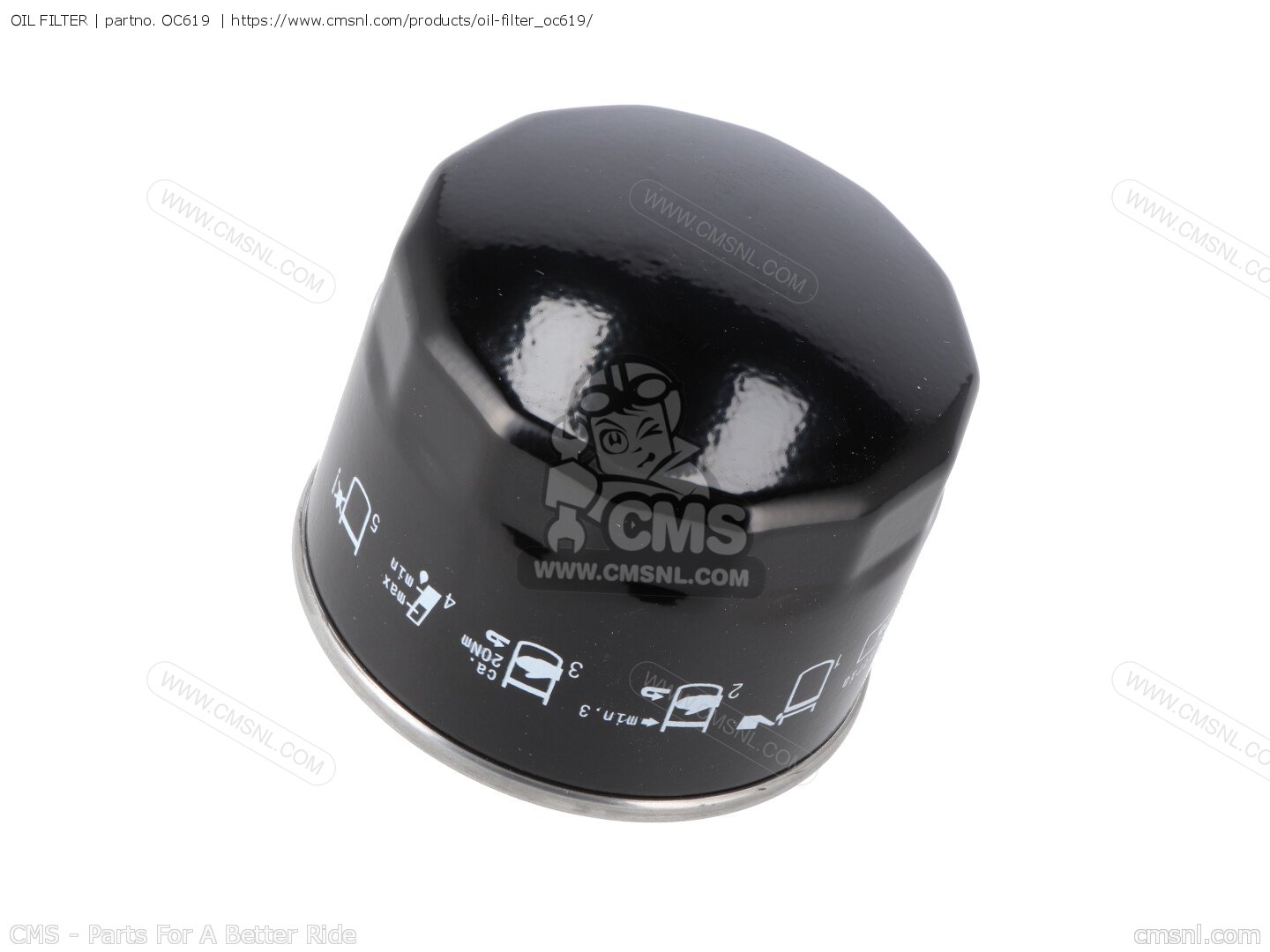 OC619: OIL FILTER MAHLE - buy the OC619 at CMSNL