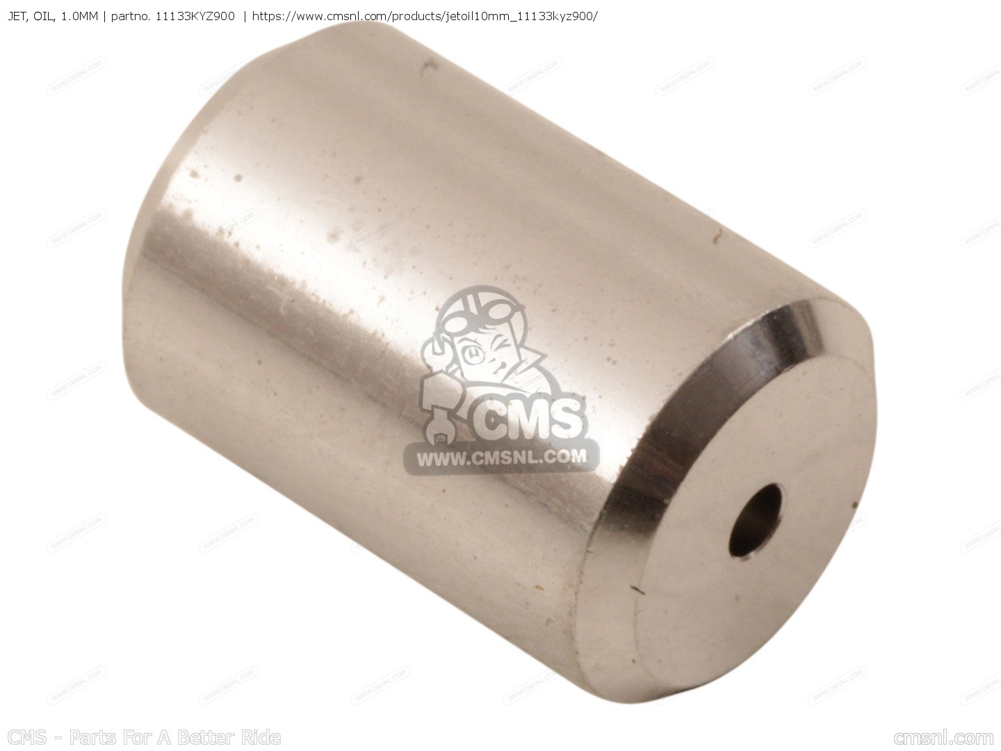 11133KYZ900: OIL JET,1.0MM Honda - buy the 11133-KYZ-900 at CMSNL