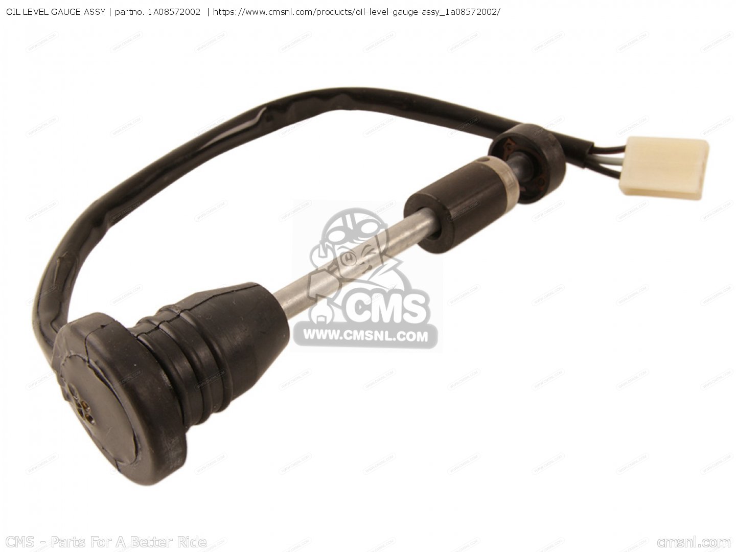 1A08572002: OIL LEVEL GAUGE ASSY Yamaha - buy the 1A0-85720-02-00 at CMSNL