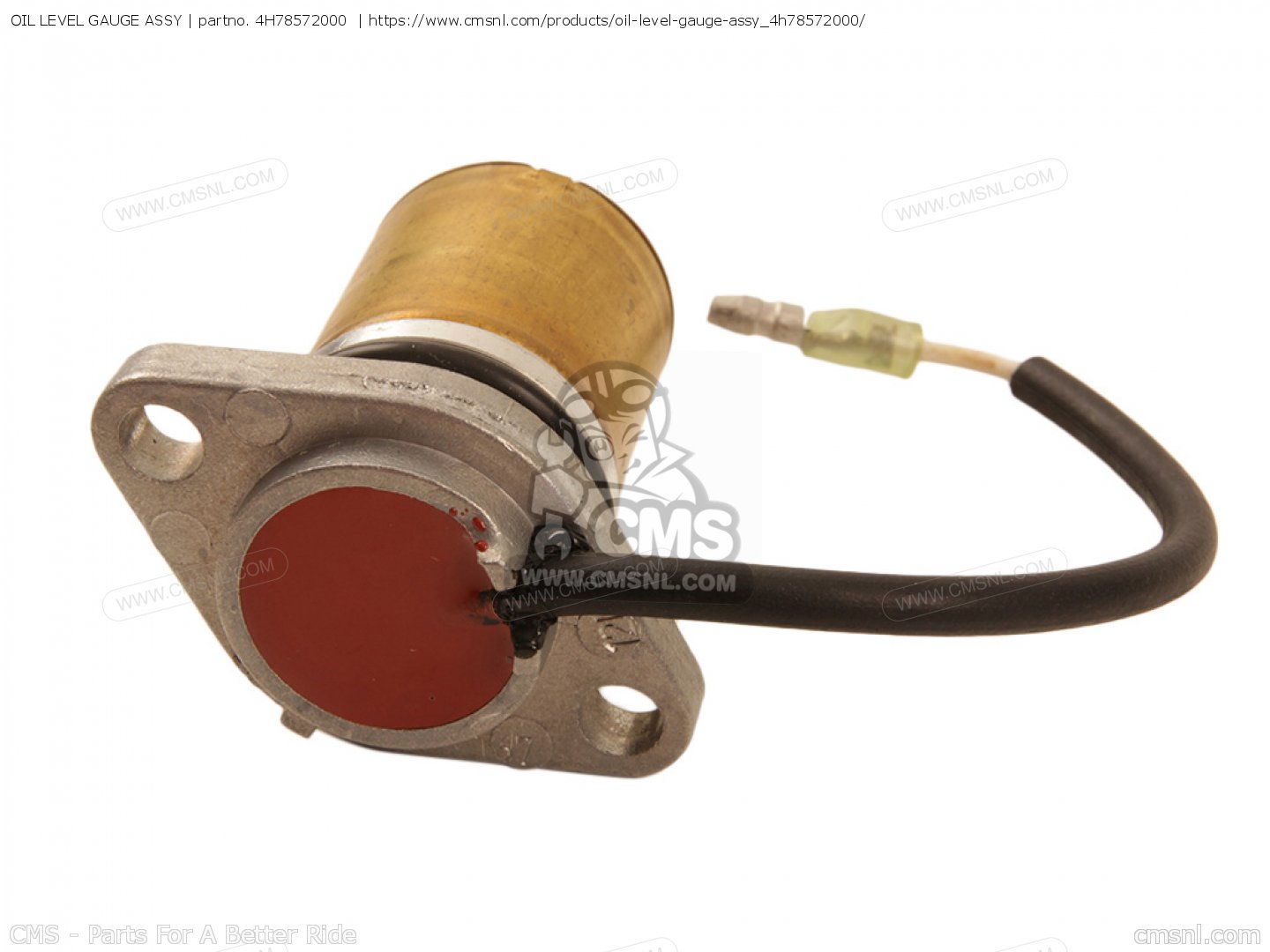 4H78572000: OIL LEVEL GAUGE ASSY Yamaha - buy the 4H7-85720-00-00 at CMSNL