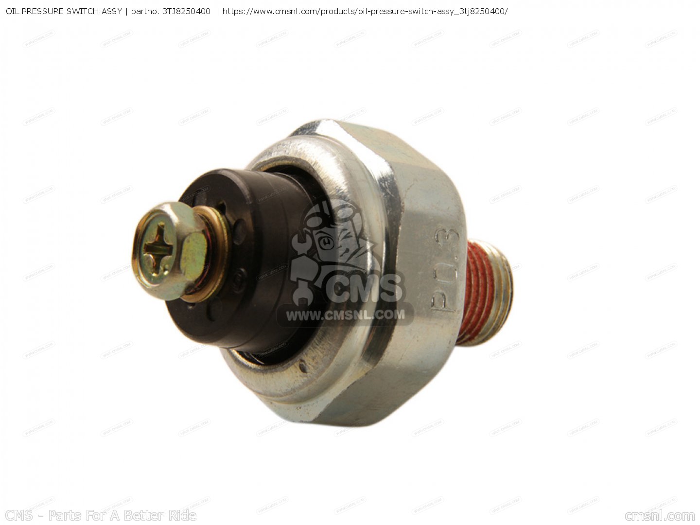3TJ8250400: OIL PRESSURE SWITCH ASSY Yamaha - buy the 3TJ-82504-00-00 ...