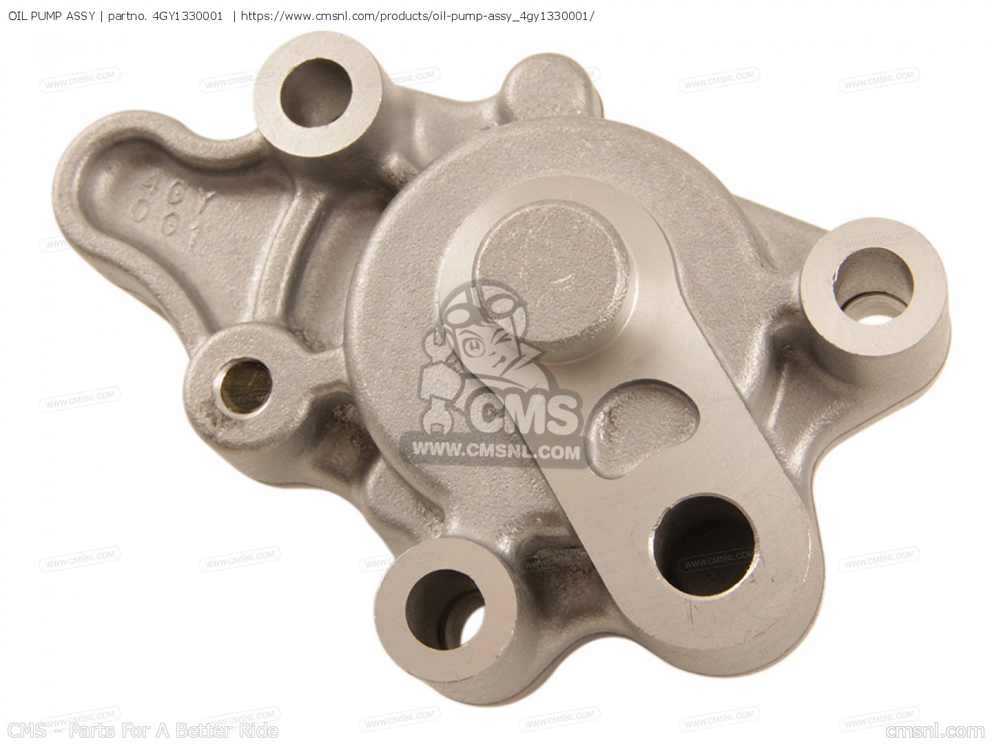 4GY1330001: OIL PUMP ASSY Yamaha - buy the 4GY-13300-01-00 at CMSNL