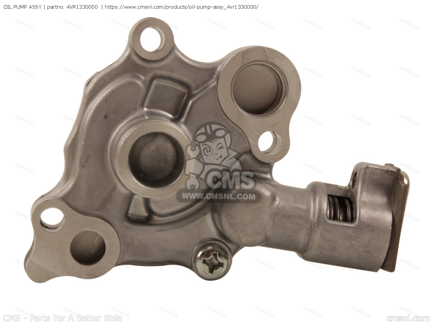4VR1330000: OIL PUMP ASSY Yamaha - buy the 4VR-13300-00-00 at CMSNL