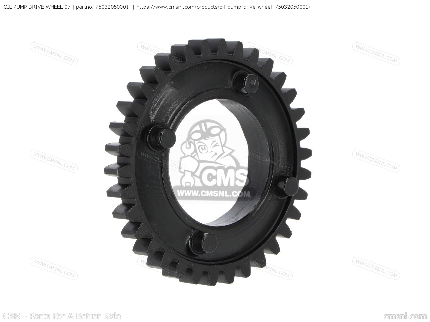 75032050001: OIL PUMP DRIVE WHEEL 07 KTM - buy the 75032050001 at CMSNL