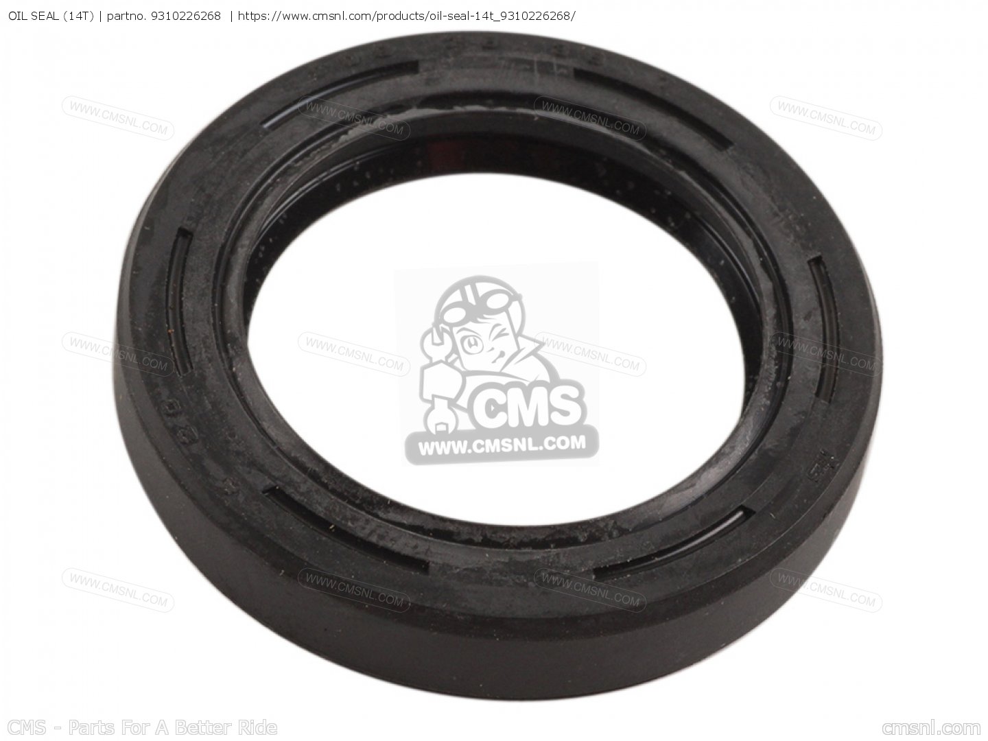 9310226268: OIL SEAL (14T) Yamaha - buy the 93102-26268-00 at CMSNL