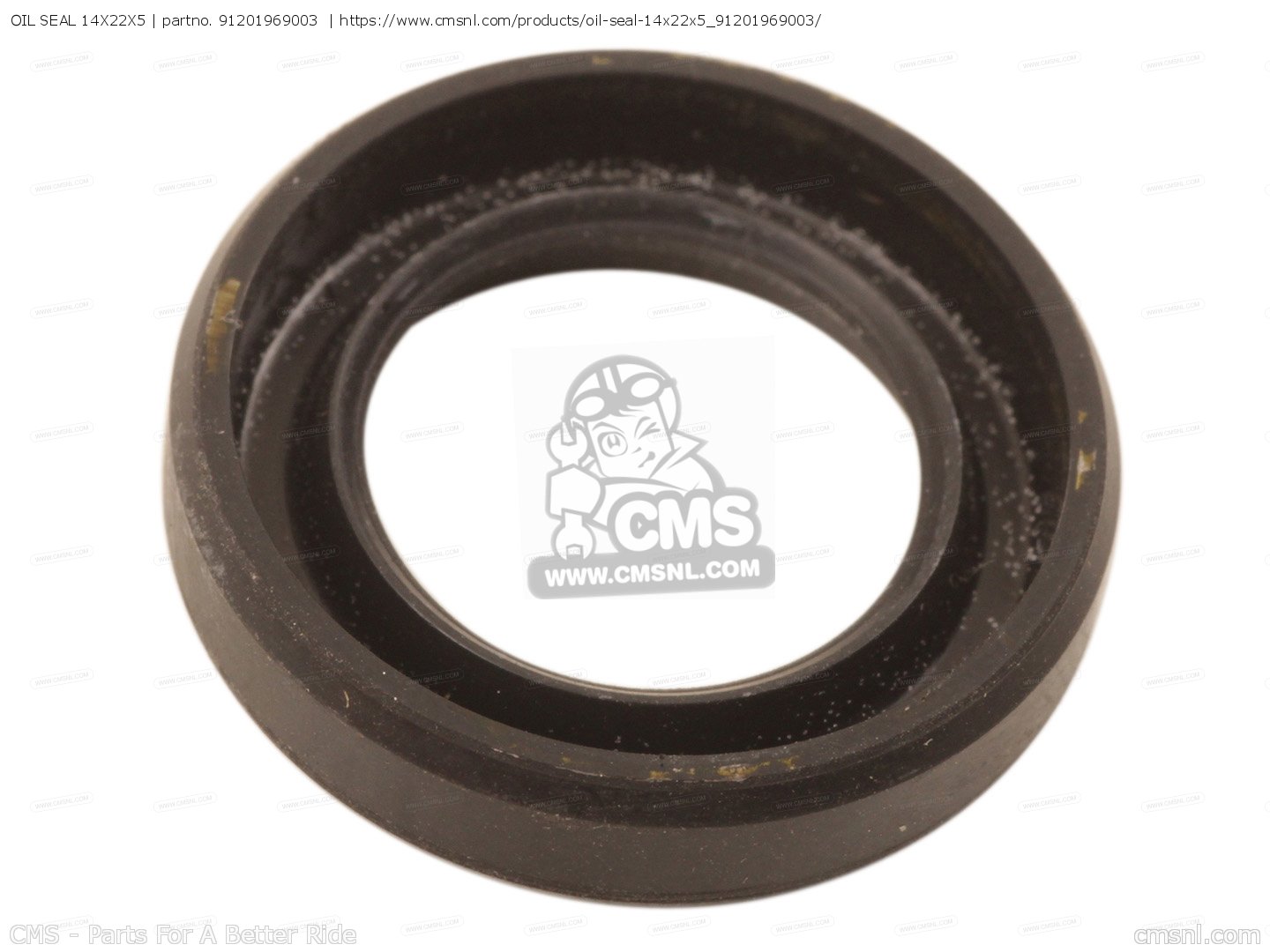 91201969003: OIL SEAL 14X22X5 Honda - buy the 91201-969-003 at CMSNL