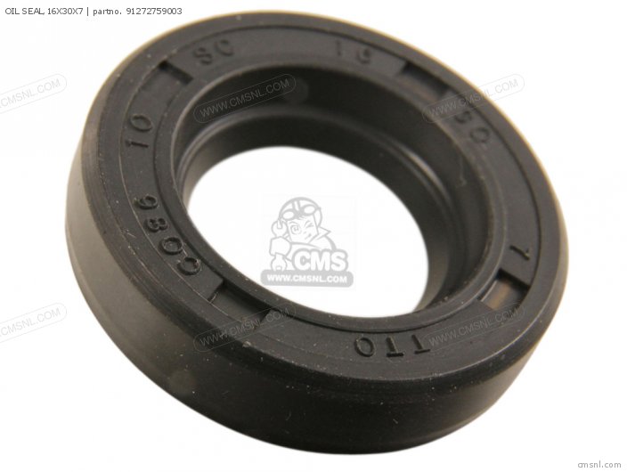 91272759003: Oil Seal,16x30x7 Honda - buy the 91272-759-003 at CMSNL