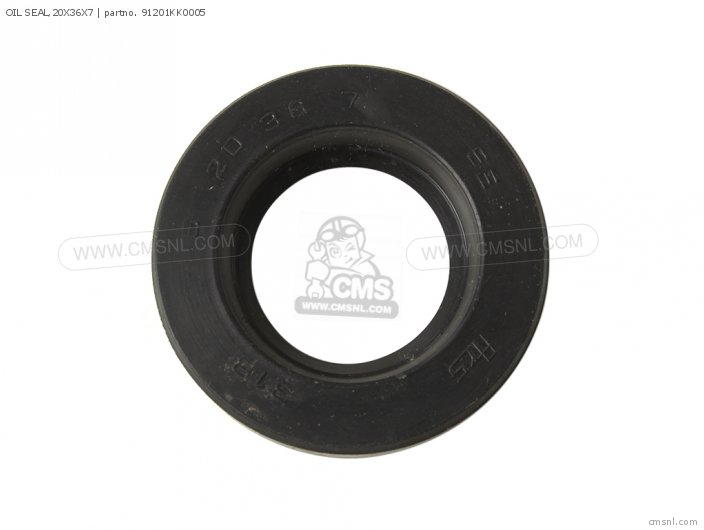 91201KK0005: Oil Seal,20x36x7 Honda - buy the 91201-KK0-005 at CMSNL