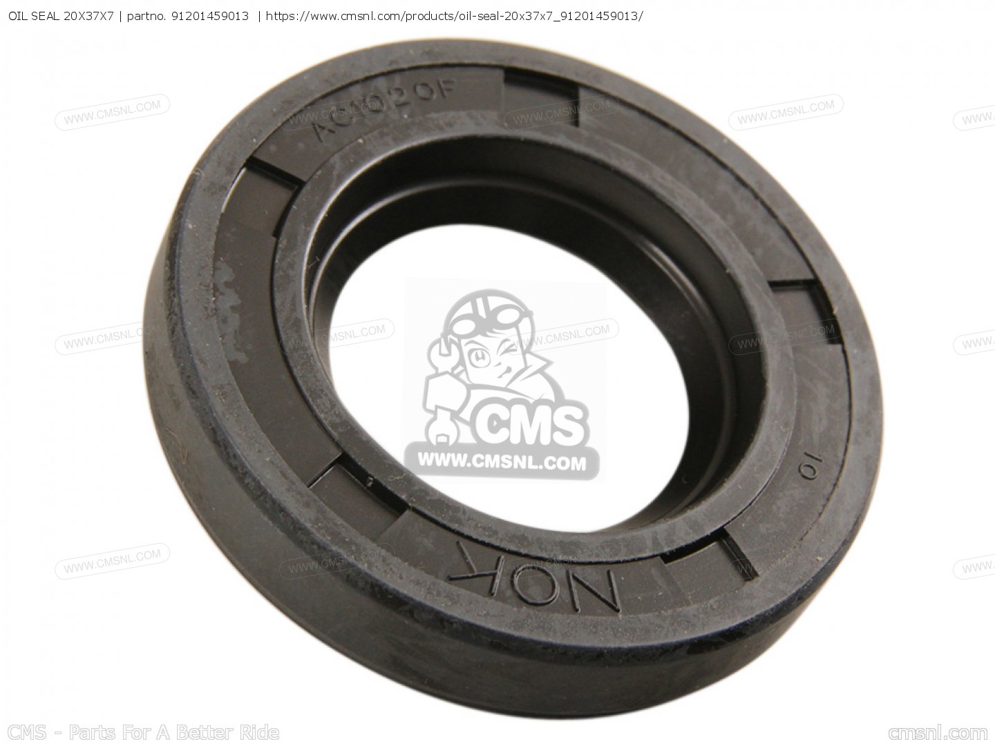 91201459013: OIL SEAL 20X37X7 Honda - buy the 91201-459-013 at CMSNL