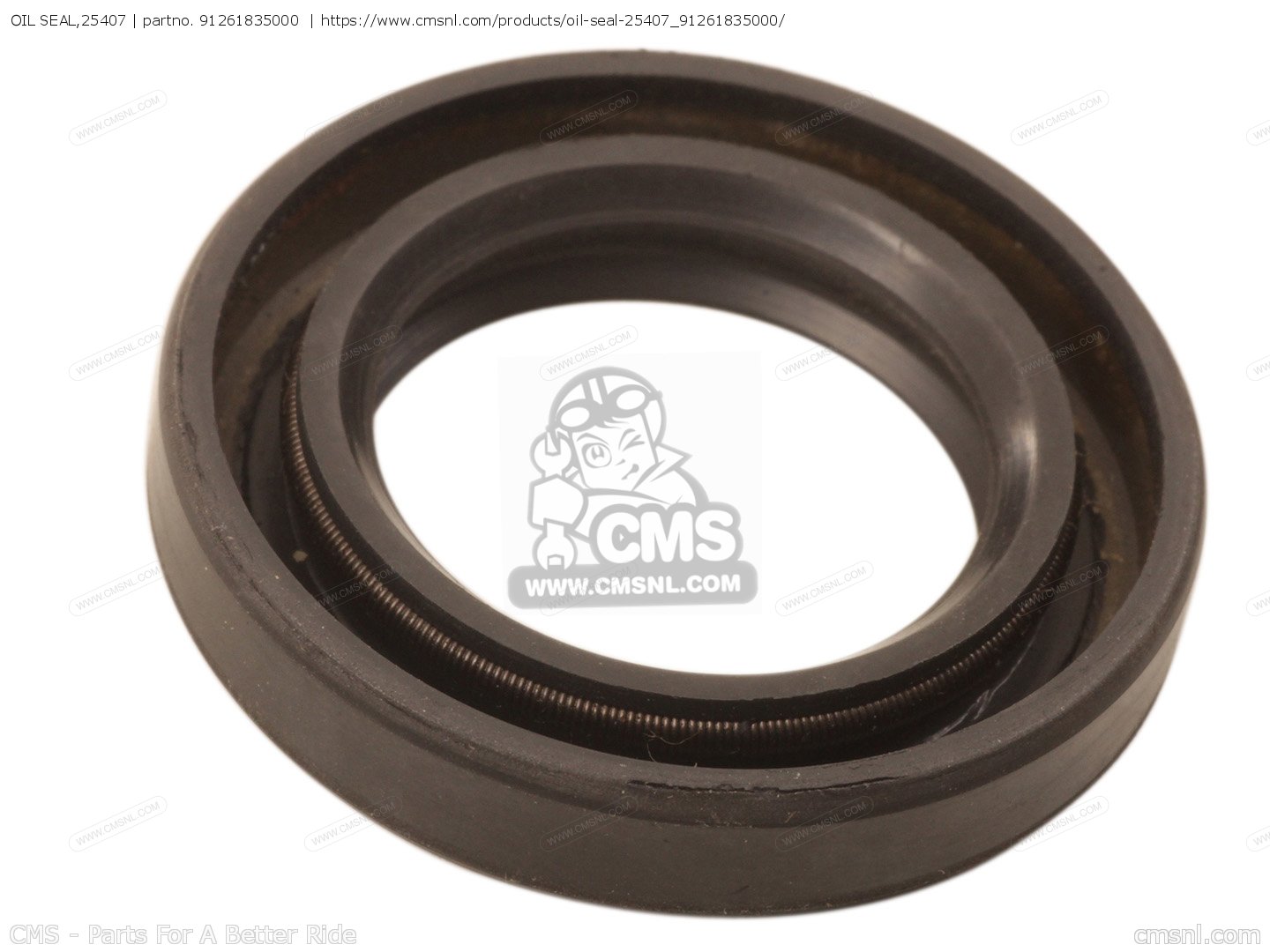 91261835000: Oil Seal,25407 Honda - buy the 91261-835-000 at CMSNL