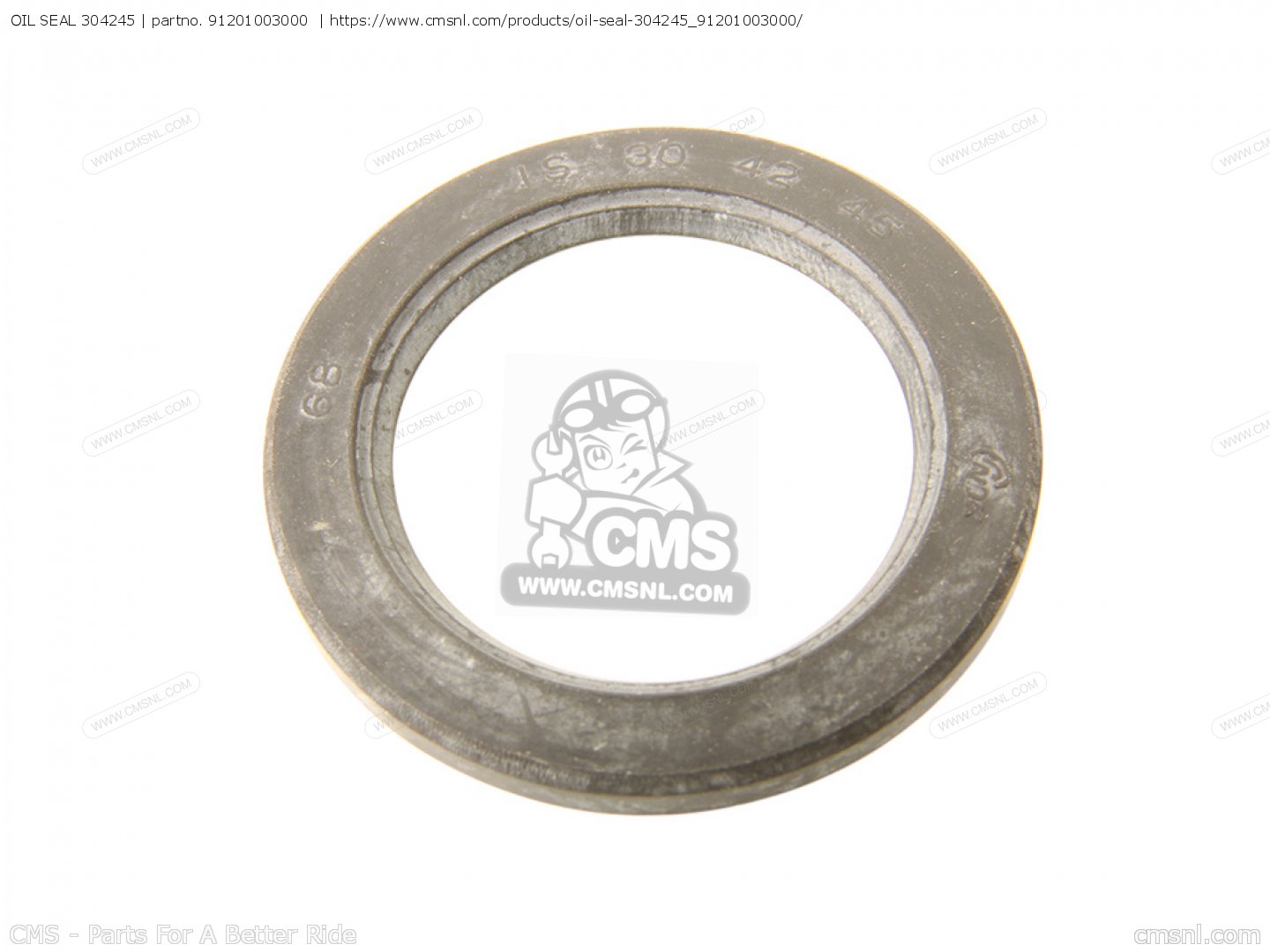 91201003000: OIL SEAL 304245 Honda - buy the 91201-003-000 at CMSNL