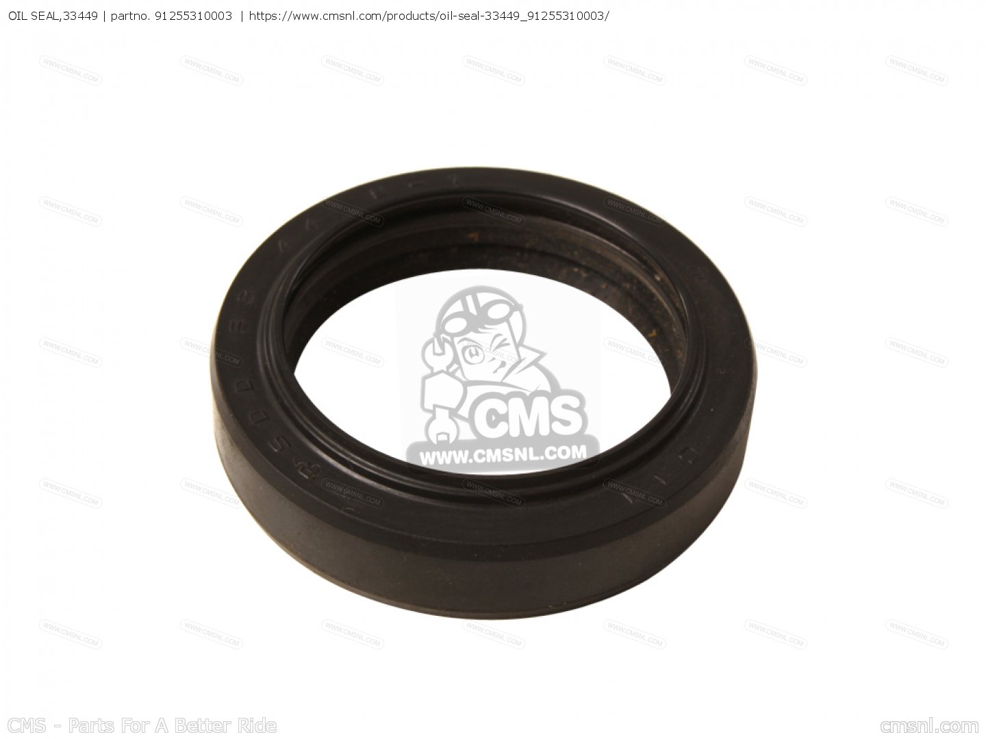91255310003: Oil Seal,33449 Honda - buy the 91255-310-003 at CMSNL