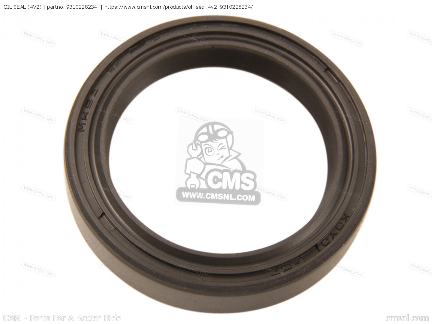 9310228234: OIL SEAL (4V2) Yamaha - buy the 93102-28234-00 at CMSNL