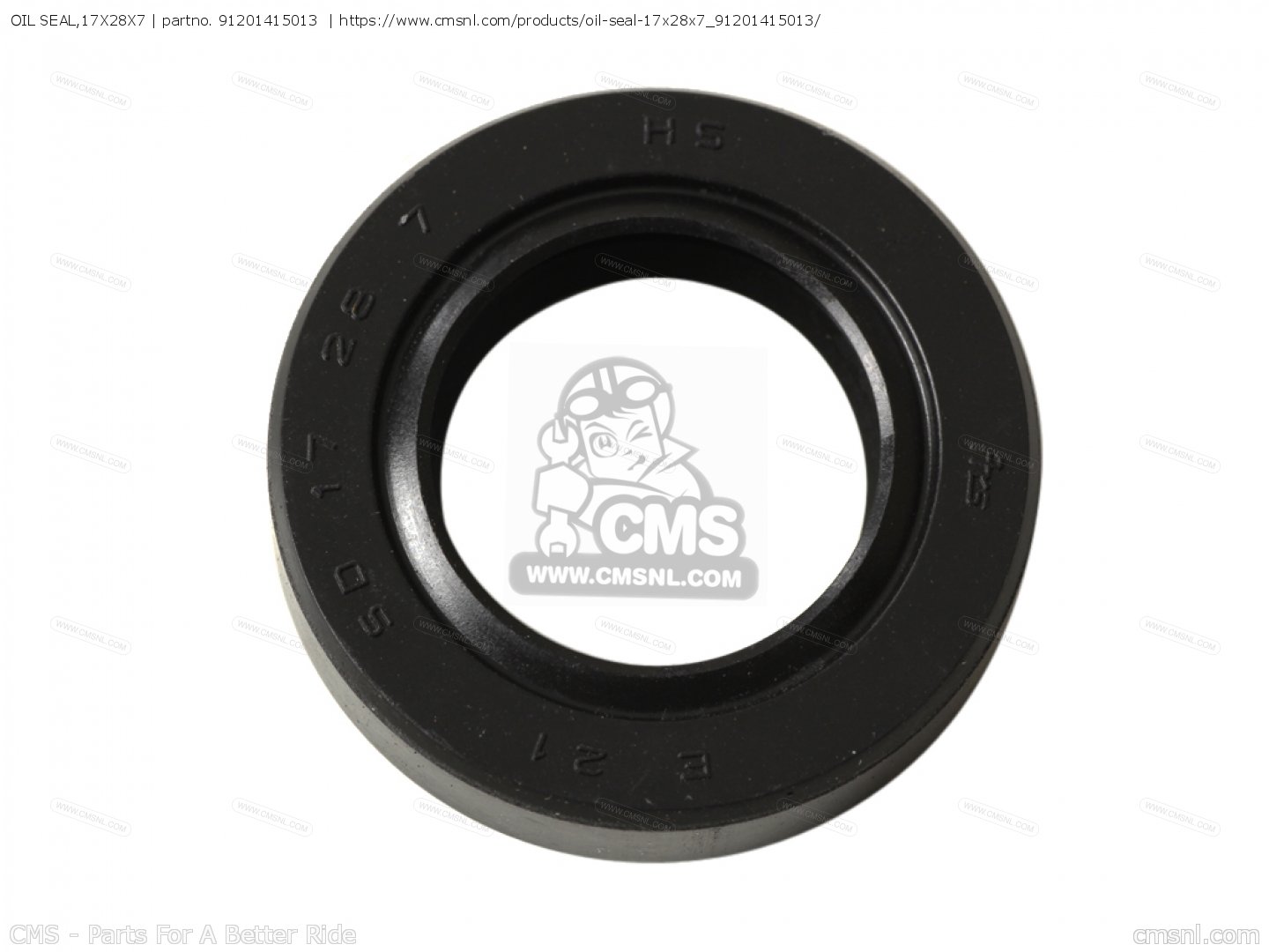 91201415013: OIL SEAL,17X28X7 Honda - buy the 91201-415-013 at CMSNL