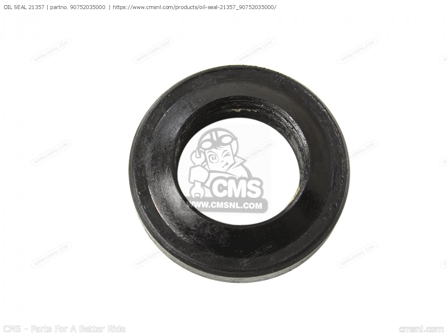 90752035000: Oil Seal, 21357 Honda - buy the 90752-035-000 at CMSNL