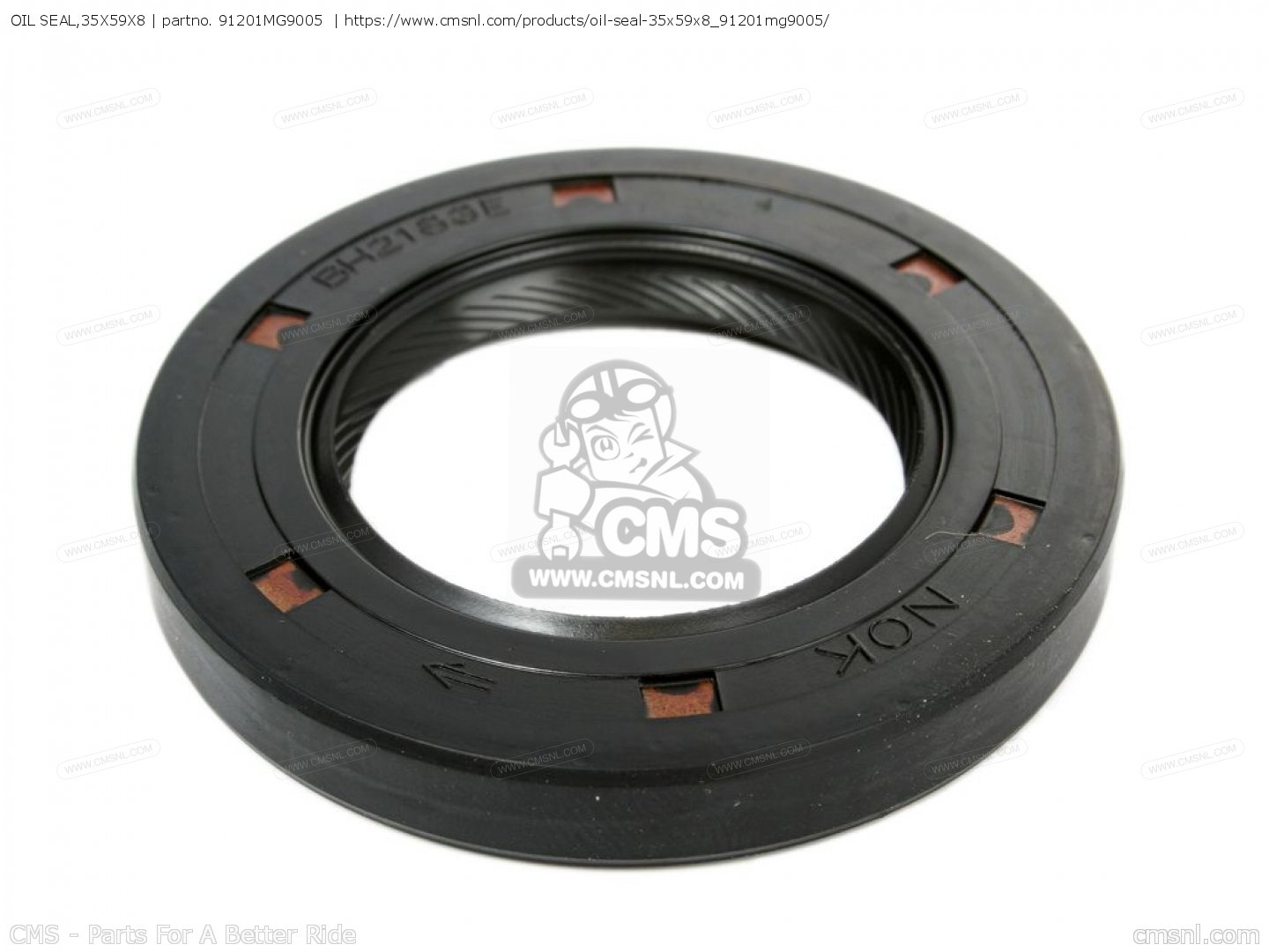91201MG9005: OIL SEAL,35X59X8 Honda - buy the 91201-MG9-005 at CMSNL