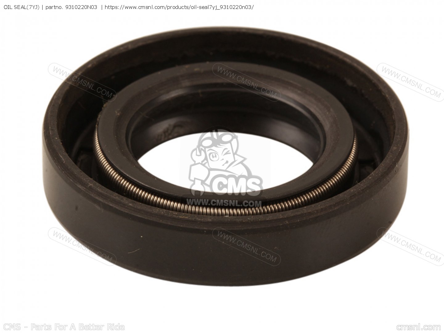 9310220N03: OIL SEAL(7YJ) Yamaha - buy the 93102-20N03-00 at CMSNL