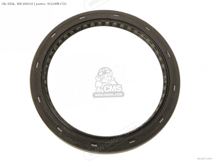 91214PE1721: Oil Seal, 80x100x10 Honda - buy the 91214-PE1-721 at CMSNL