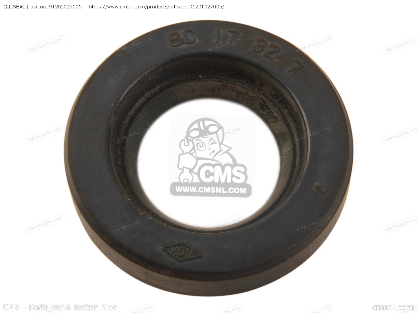 91201027005: OIL SEAL Honda - buy the 91201-027-005 at CMSNL