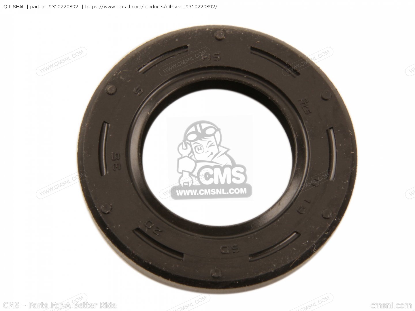 9310220892: OIL SEAL Yamaha - buy the 93102-20892-00 at CMSNL