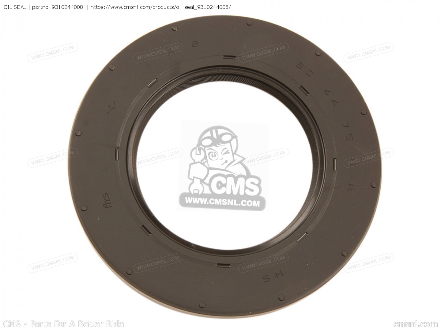 9310244008: OIL SEAL Yamaha - buy the 93102-44008-00 at CMSNL