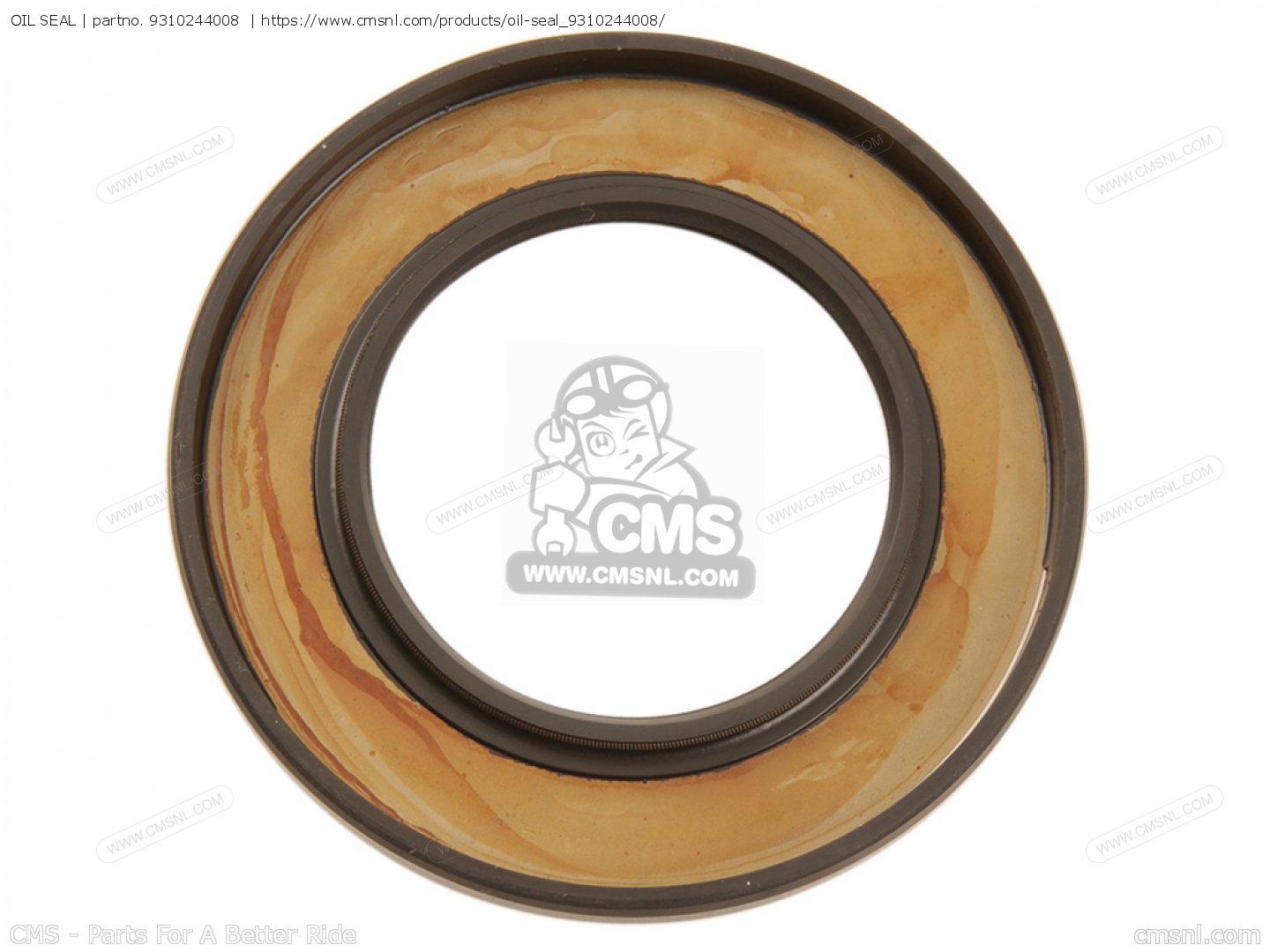 9310244008: OIL SEAL Yamaha - buy the 93102-44008-00 at CMSNL
