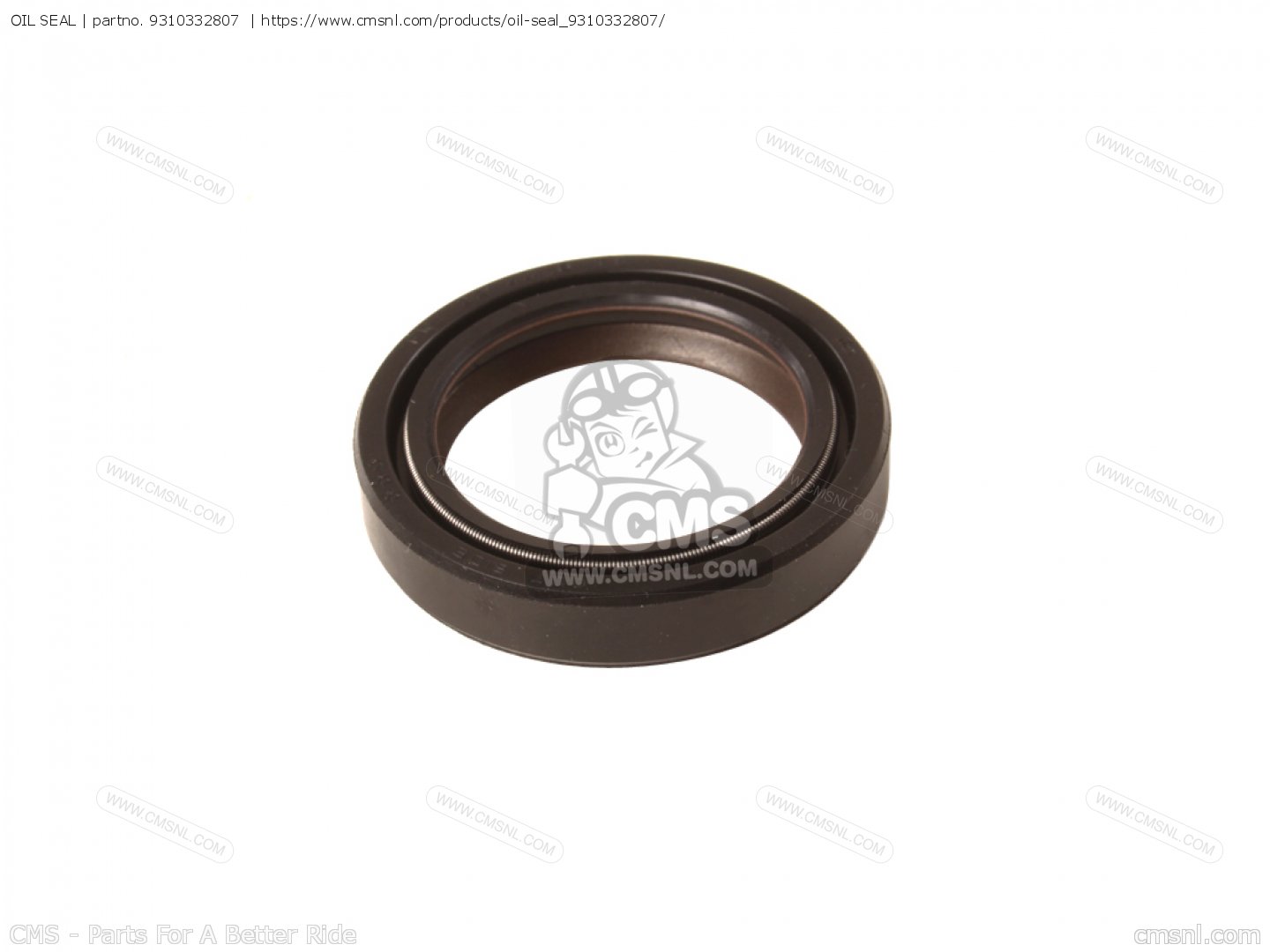 9310332807: Oil Seal Yamaha - buy the 93103-32807 at CMSNL