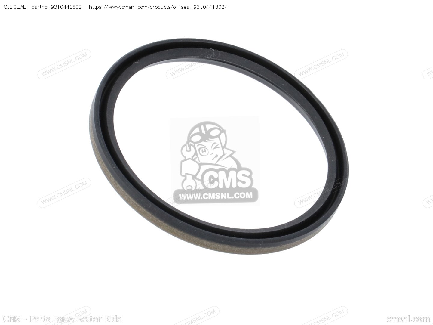 9310441802: OIL SEAL Yamaha - buy the 93104-41802-00 at CMSNL