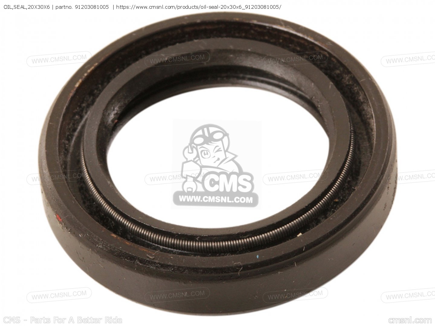 91203081005: OIL,SEAL,20X30X6 Honda - buy the 91203-081-005 at CMSNL