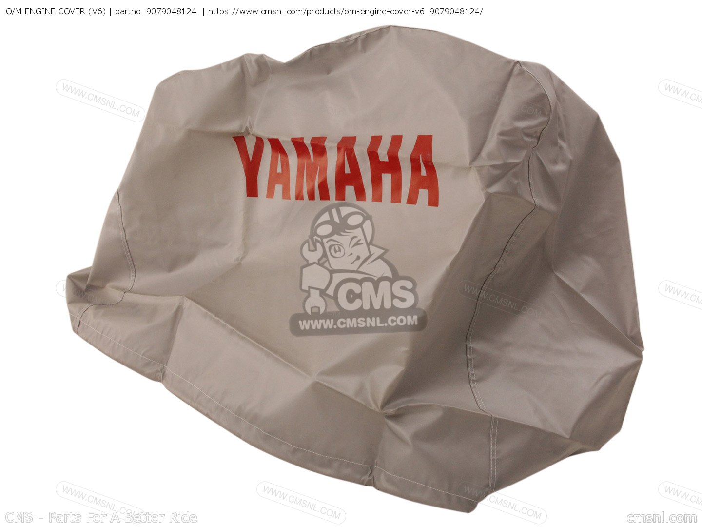 9079048124: O/M ENGINE COVER (V6) Yamaha - buy the 90790-48124-00 at CMSNL
