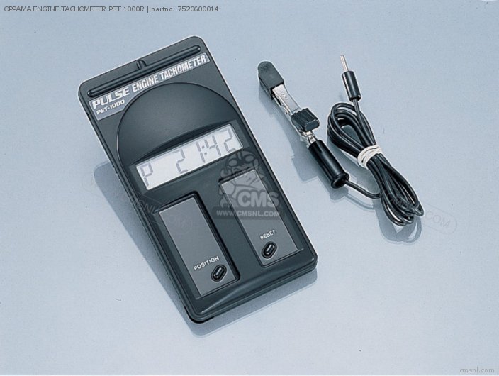 7520600014: OPPAMA ENGINE TACHOMETER PET-1000R Kitaco - buy the 752 ...