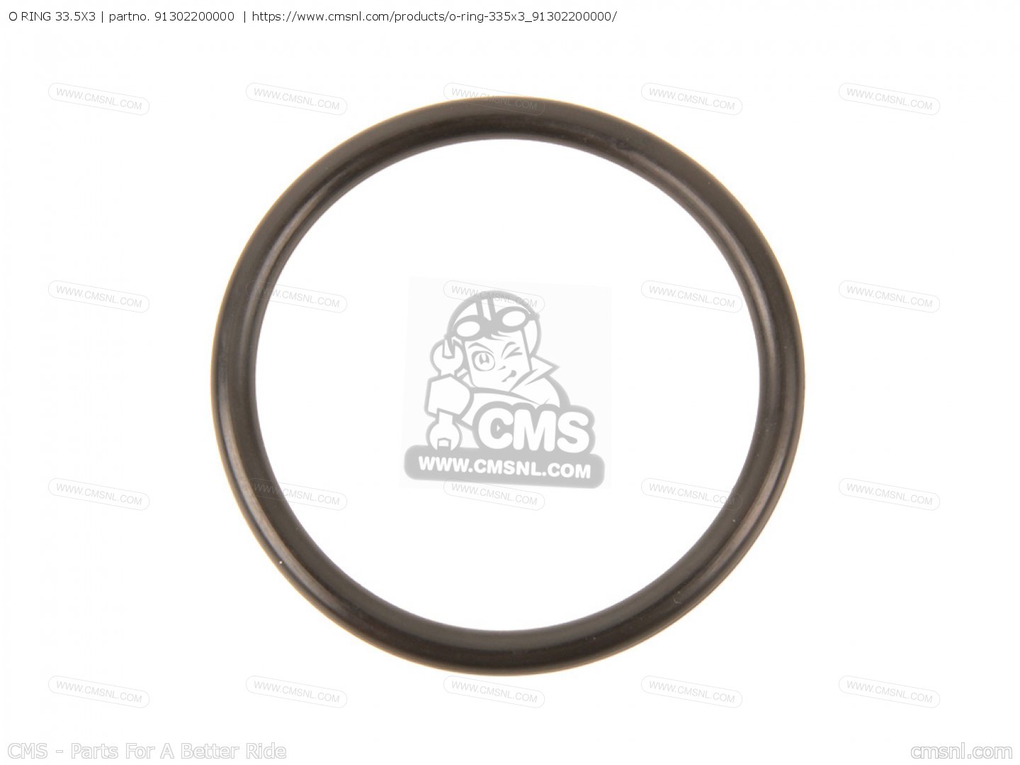 91302200000 : ORING,33.5X3 Honda - acheter le 91302-200-000 à CMSNL