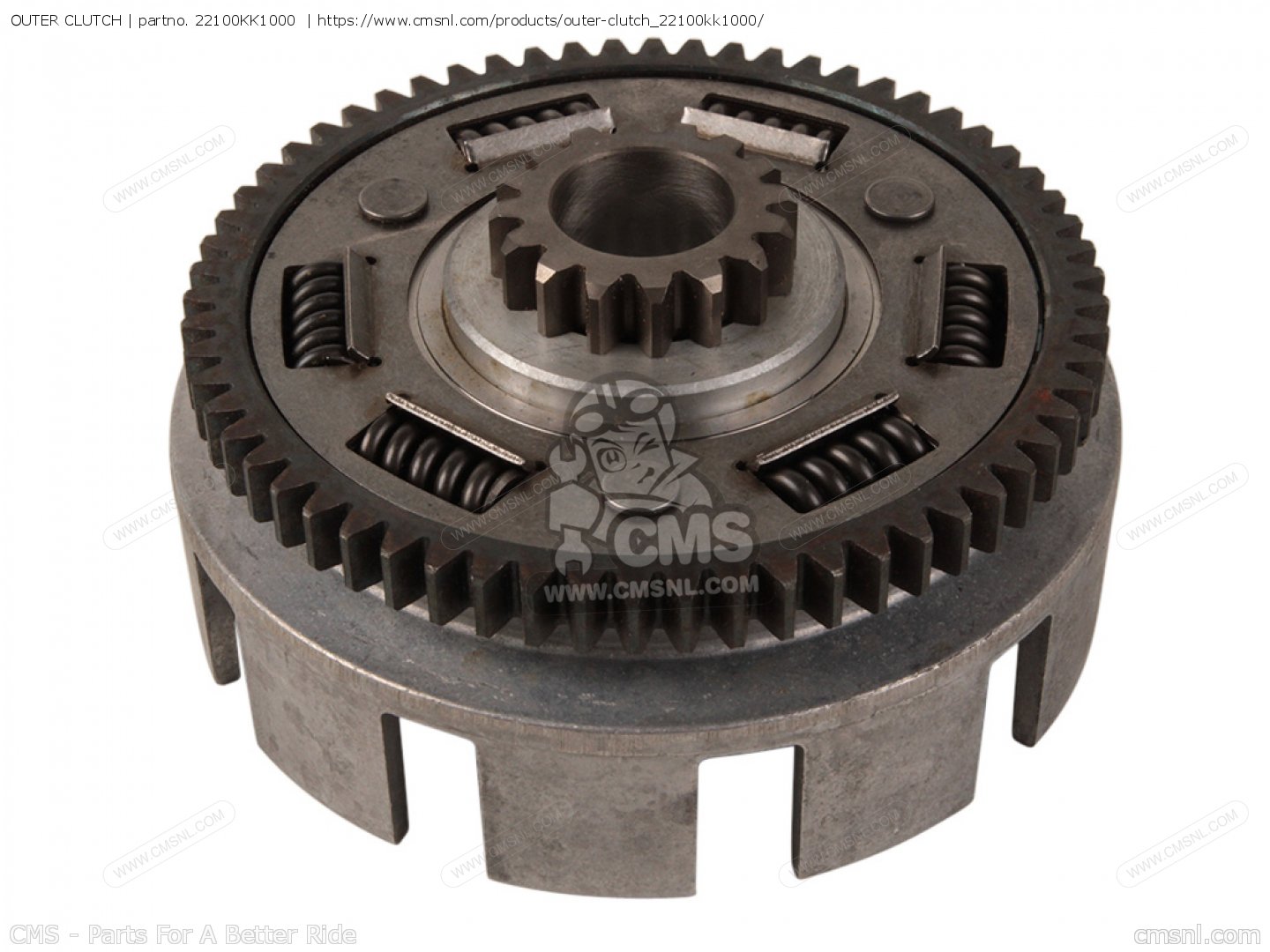 OUTER CLUTCH for XLR250R 1985 (F) JAPAN MD16-100 - order at CMSNL