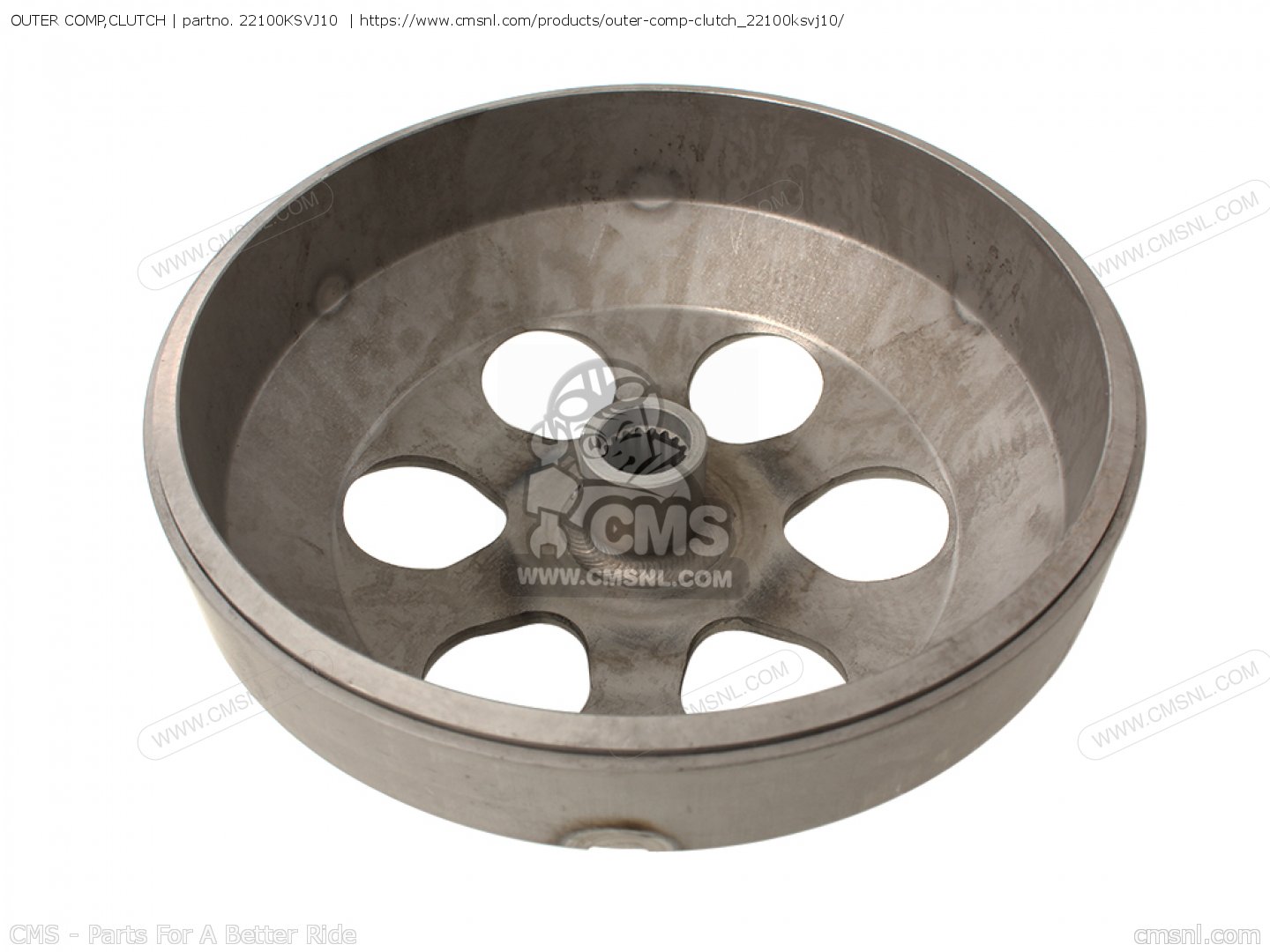 22100KSVJ10: OUTER COMP,CLUTCH Honda - buy the 22100-KSV-J10 at CMSNL