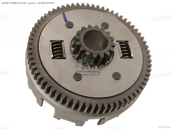 22100KWF940: OUTER COMP,CLUTCH Honda - buy the 22100-KWF-940 at CMSNL