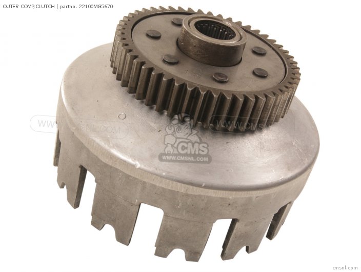 OUTER COMP,CLUTCH for CB1100F SUPER SPORT 1983 (D) USA - order at CMSNL