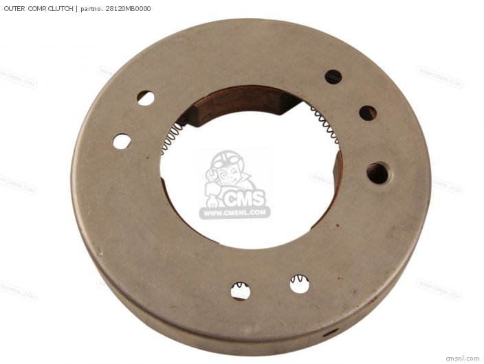 28120MB0000: OUTER COMP,CLUTCH Honda - buy the 28120-MB0-000 at CMSNL