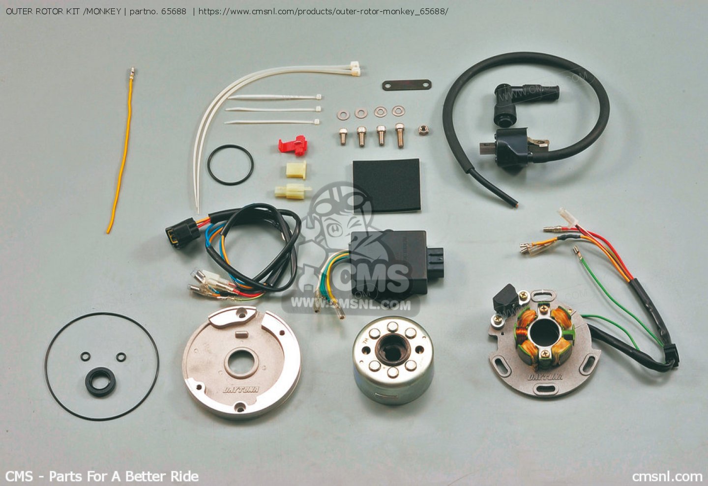 65688: OUTER ROTOR KIT /MONKEY Daytona - buy the 65688 at CMSNL