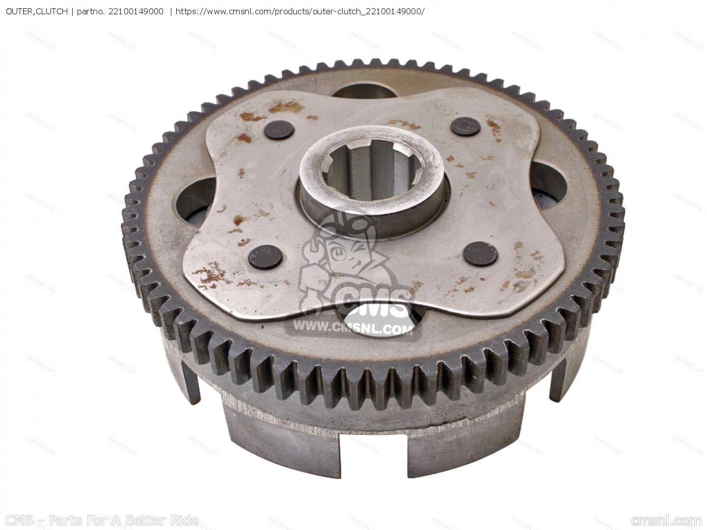 OUTER,CLUTCH for XL80S 1982 (C) USA - order at CMSNL