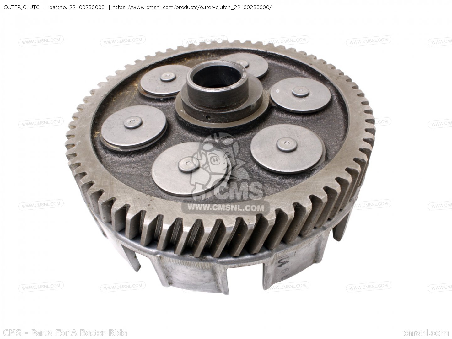 22100230000: OUTER,CLUTCH Honda - buy the 22100-230-000 at CMSNL