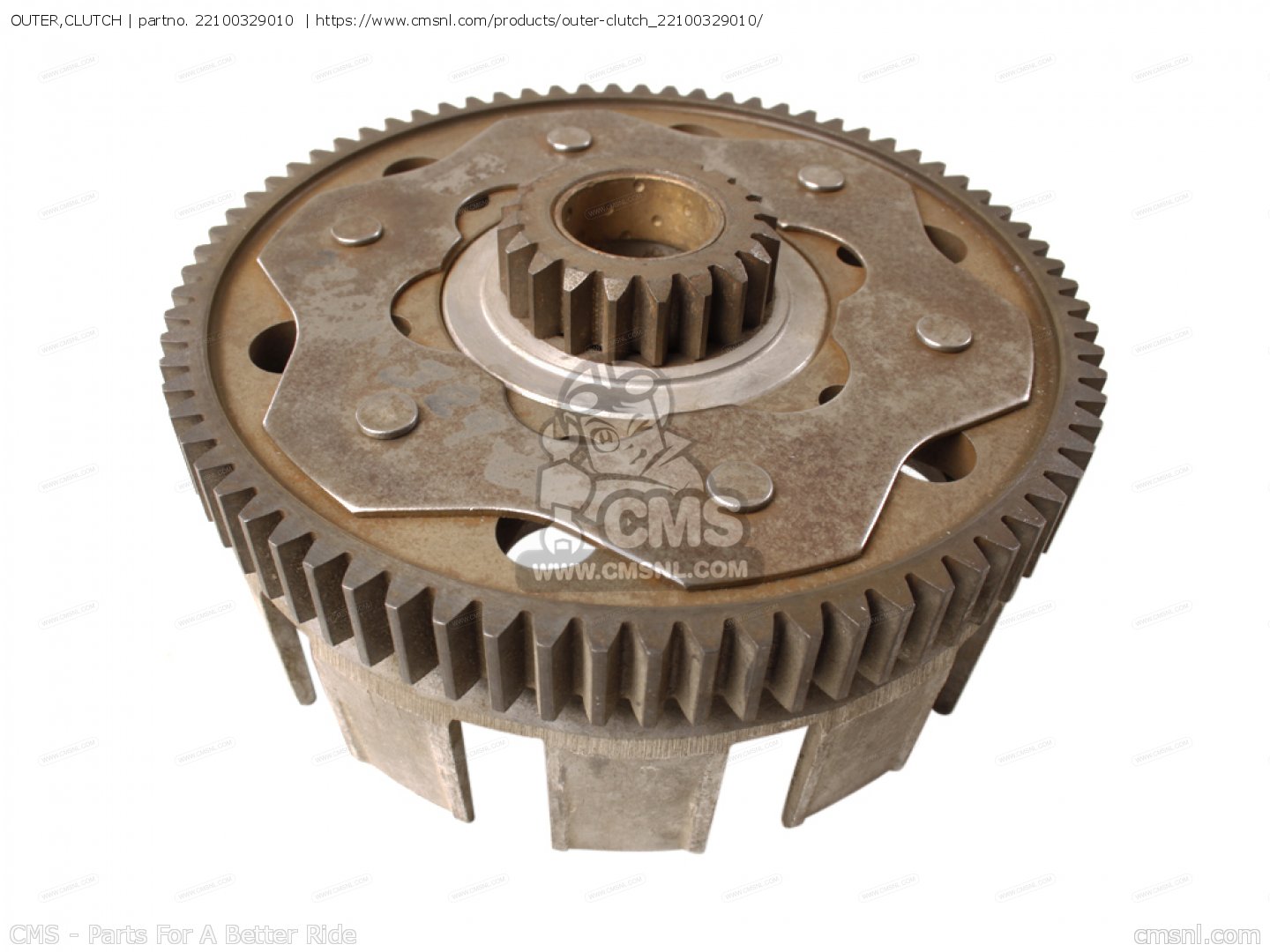 22100329010: OUTER,CLUTCH Honda - buy the 22100-329-010 at CMSNL