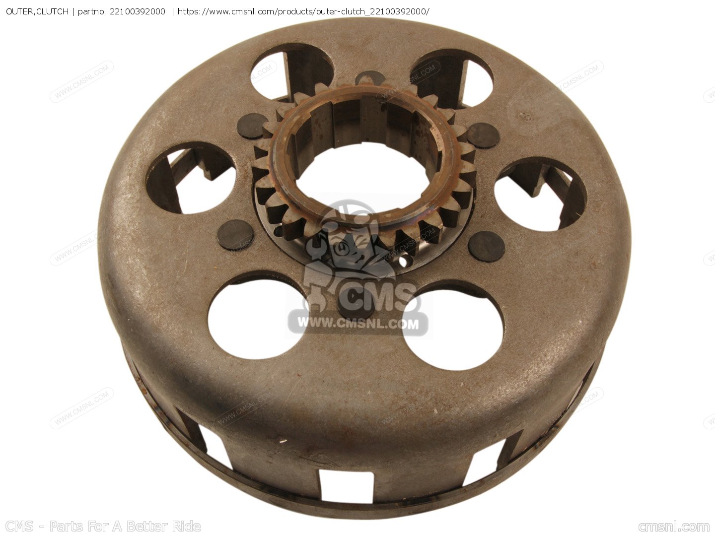 22100392000: OUTER,CLUTCH Honda - buy the 22100-392-000 at CMSNL